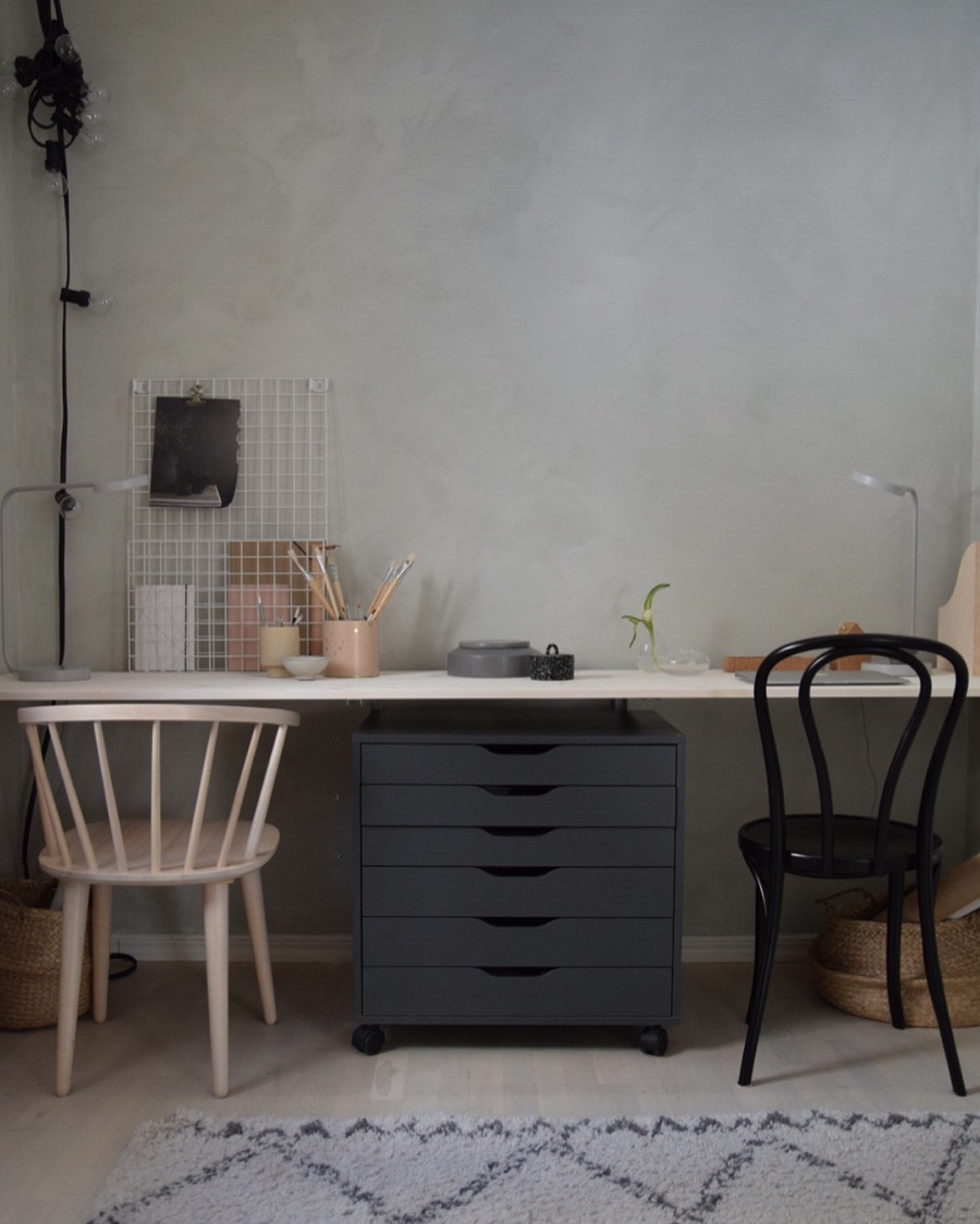 Nytt arbetsrum/pysselrum - Scandinaviangrey